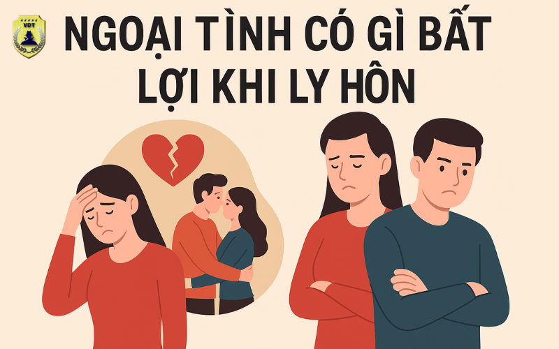 Ngoại tình có gì bất lợi khi ly hôn tại Việt Nam? Sự thật cần biết ...